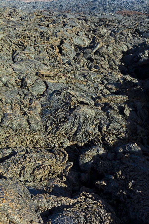 Stones of Volcanic Flow Give Stock Image - Image of geography, mountain ...