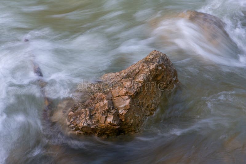 Stones in water stock image. Image of flow, outdoor, splash - 13242581