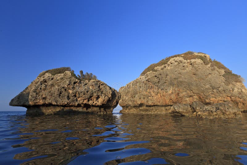 Stones in water stock image. Image of beauty, peace, reflect - 16086589