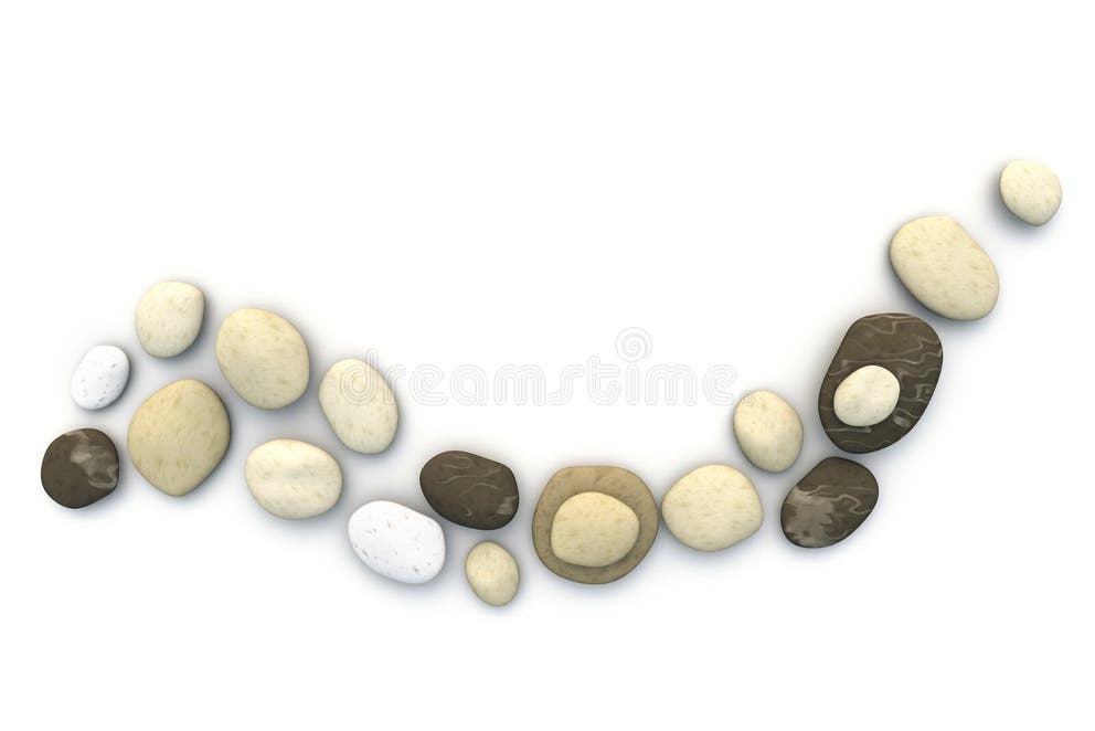 Stones wave stock illustration. Illustration of natural - 20756592