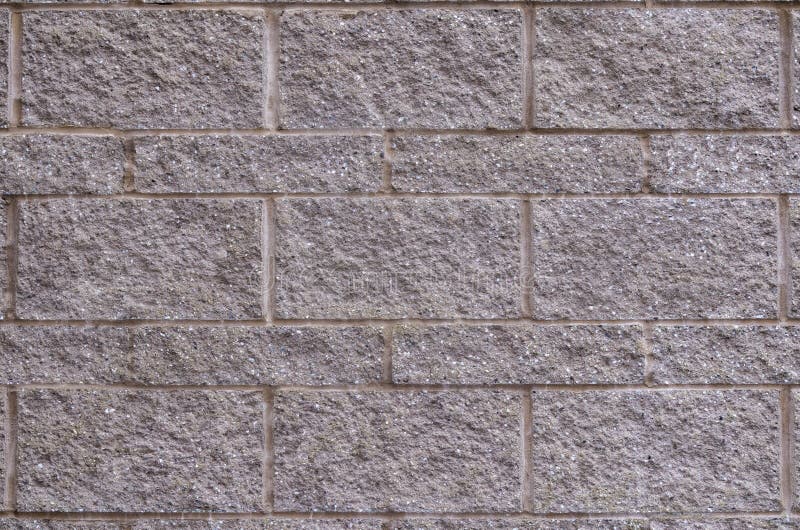 Stonewall of Pink Blocks. Texture Background. Stock Photo - Image of ...