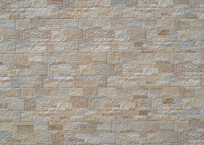 Stoneware Wall Paneling for Exterior with Rocks Effect. Background and ...