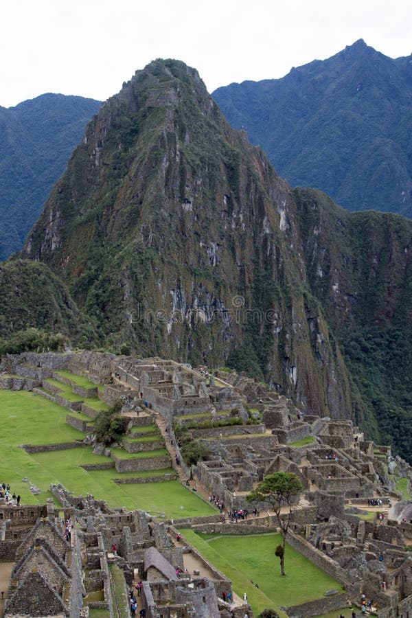 The Ancient Inca Ruins in Machu Picchu, Peru Editorial Photo - Image of ...