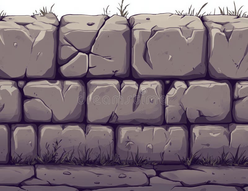 Stonework Texture with a Seamless Hatch Pattern Forming an ...