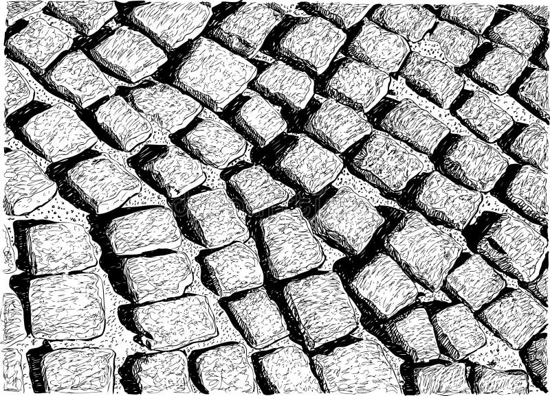 Stonework stock vector. Illustration of graphical, sketch - 31324289