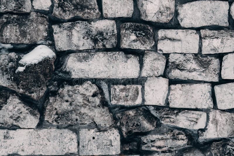Stonework Wall for Background and Texture. Gray Rock Material Stock ...