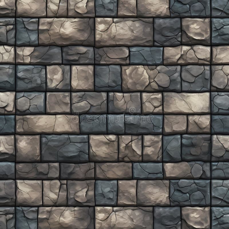 Stonework Wall. Texture of Old Stonework Wall Stock Vector ...