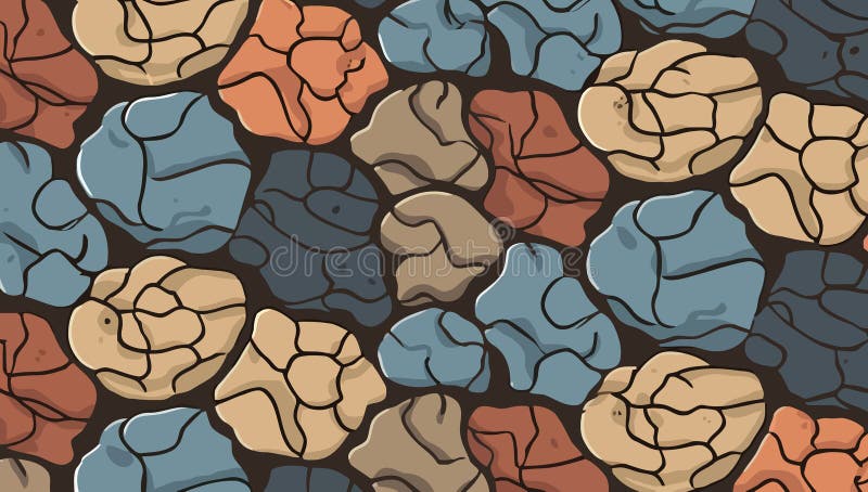 Stonework Wall. Texture of Old Stonework Wall Stock Vector ...