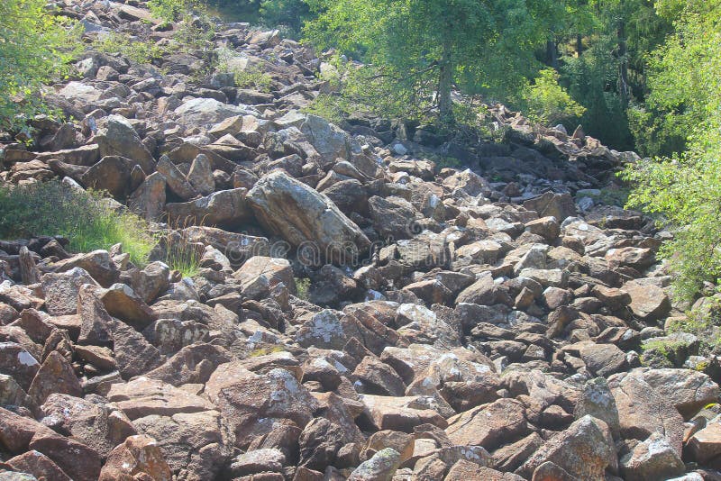 Stony ground stock image. Image of grunge, earth, fall - 5224187