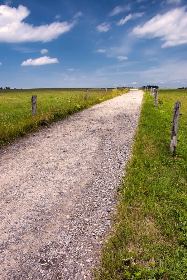 Stony path stock photo. Image of pile, pasture, line - 32185902