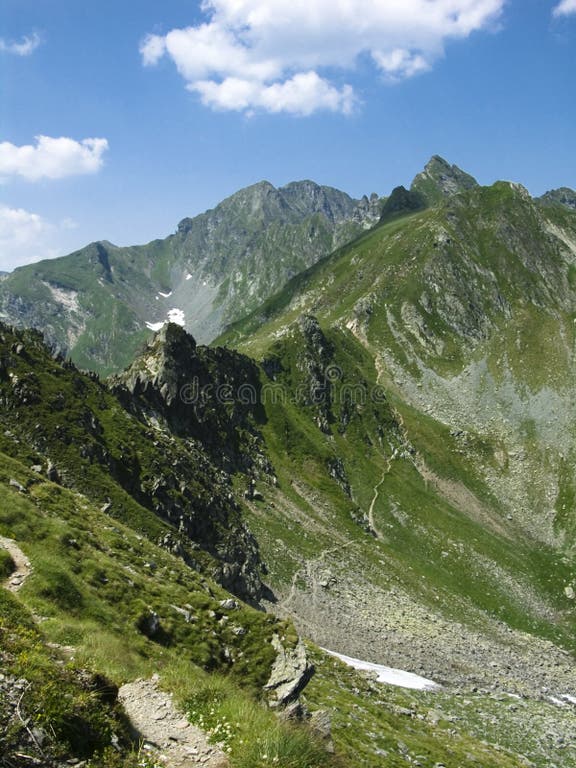 Stony ridge stock photo. Image of trekker, tourism, mountain - 4174978