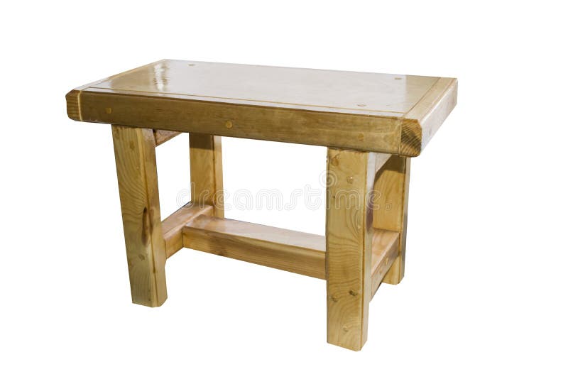 Stool from boards, painted stock photo. Image of wooden - 82928738