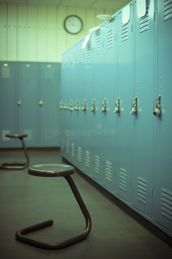 Stool, Clock and Lock stock photo. Image of defocused - 8211570