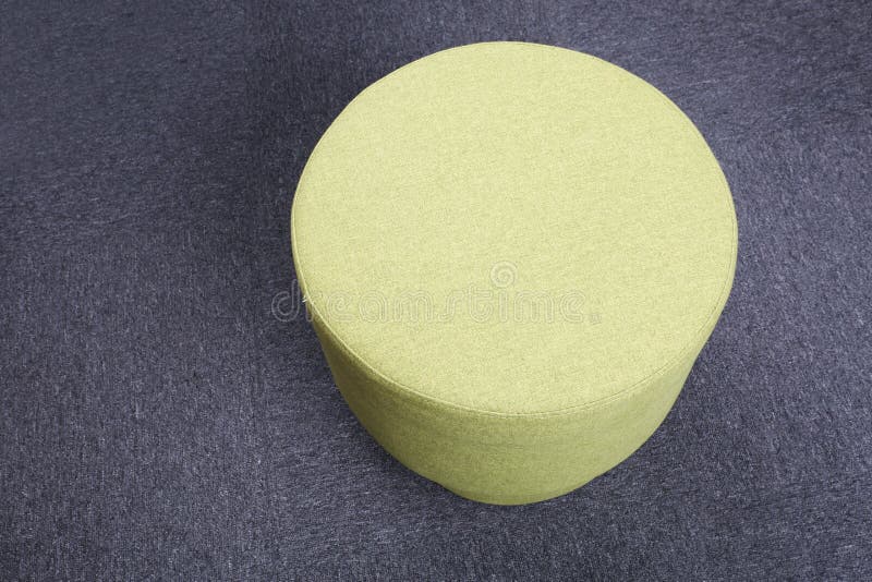 Stool Sitting on Gray Floor. Stock Image - Image of comfortable, floor ...