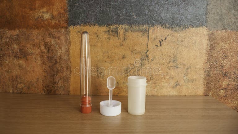 Stool and urine sample jar stock photo. Image of collect - 39534064