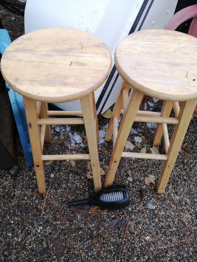 Stools as a sample stock image. Image of vehicle, hardwood - 236471711