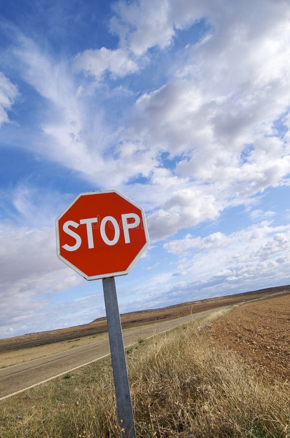 Stop stock photo. Image of break, idea, color, metal - 12253188