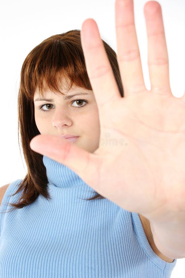 Stop stock image. Image of stop, hand, cauasian, gesture - 1692077