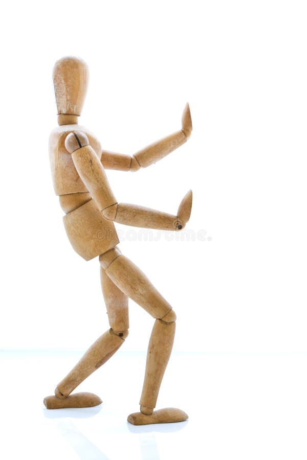 Stop stock image. Image of form, doll, isolated, wood - 19155861