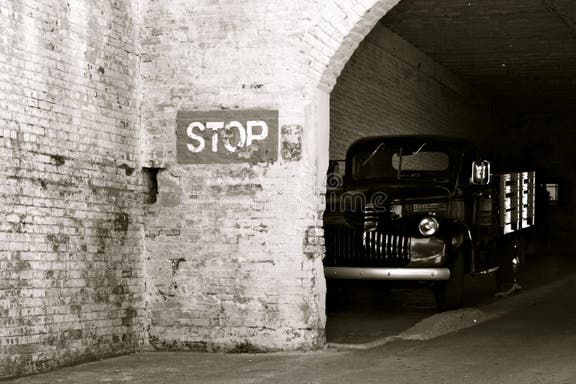 Stop stock image. Image of truck, chevy, california, stop - 21573559