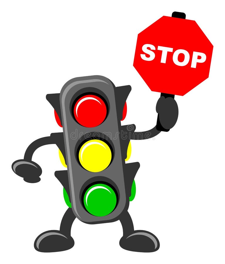 Stop stock vector. Illustration of caution, open, guidance - 24798729