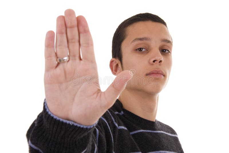 Hold on, Stop stock image. Image of order, isolated, hold - 17729005