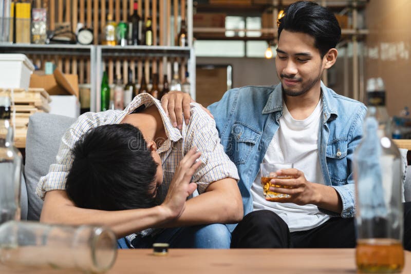 Stop Alcohol Concept. Person Refuse To Drink Alcohol Stock Photo ...