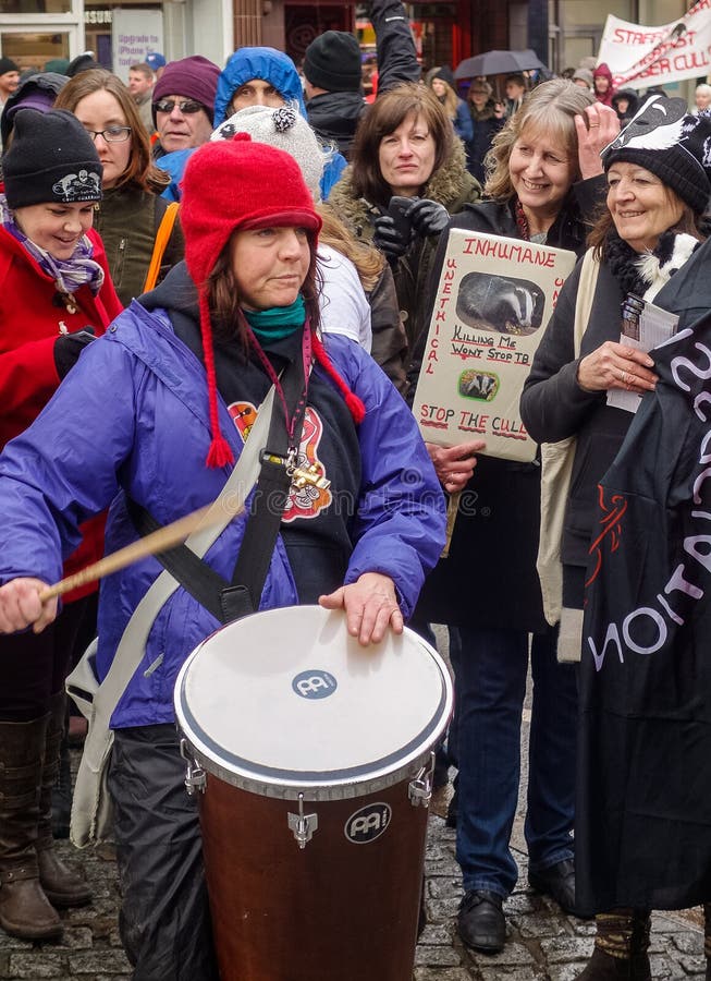 Stop the Badger Cull Protest March Editorial Photography - Image of ...