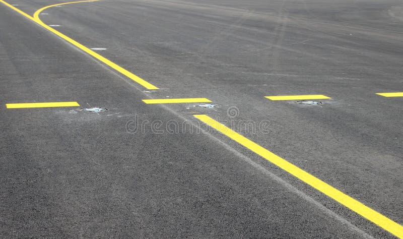 Stop bar line stock photo. Image of runway, background - 31275456