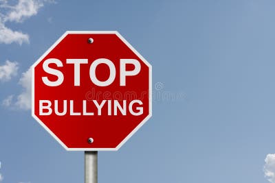 Stop Bullying stock image. Image of bullying, information - 21348437
