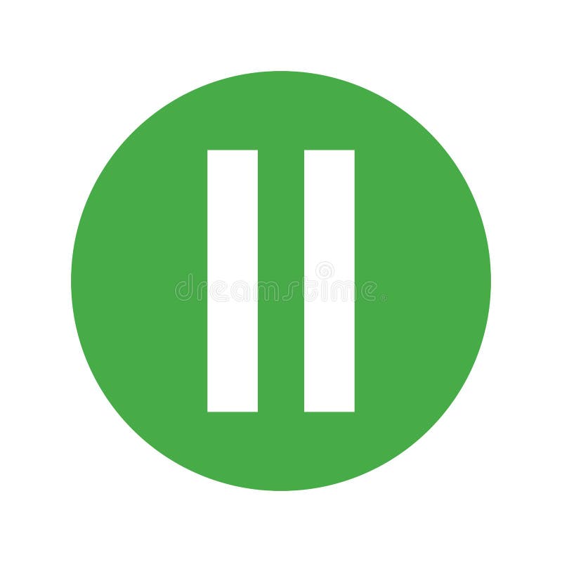 Stop button music stock vector. Illustration of internet - 81145719