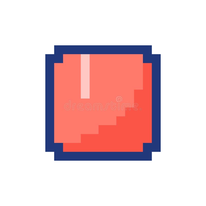 Stop Button Pixelated RGB Color Ui Icon Stock Vector - Illustration of ... Stop Button Pixelated RGB Color Ui Icon Stock Vector - Illustration of ...