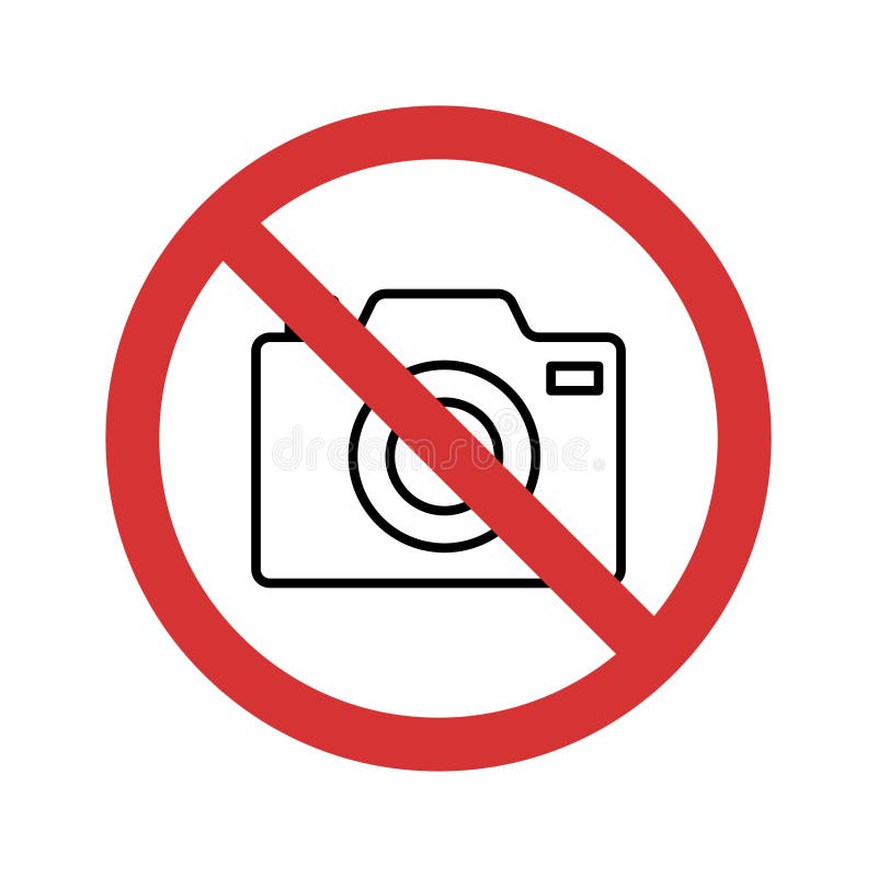 Stop Camera Isolated Vector Icon Which Can Easily Modify or Edit Stock ...