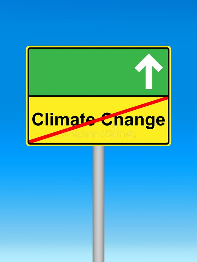 Stop Climate change sign stock vector. Illustration of warning - 6410483