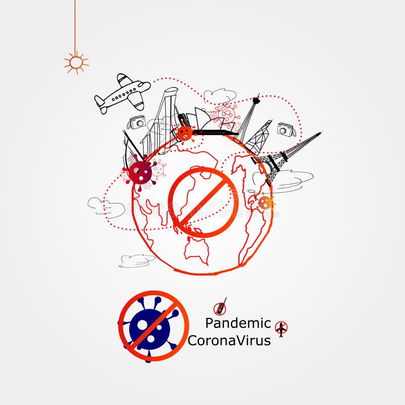 Stop Coronavirus. Sign Caution Coronavirus. Coronavirus Outbreak ...