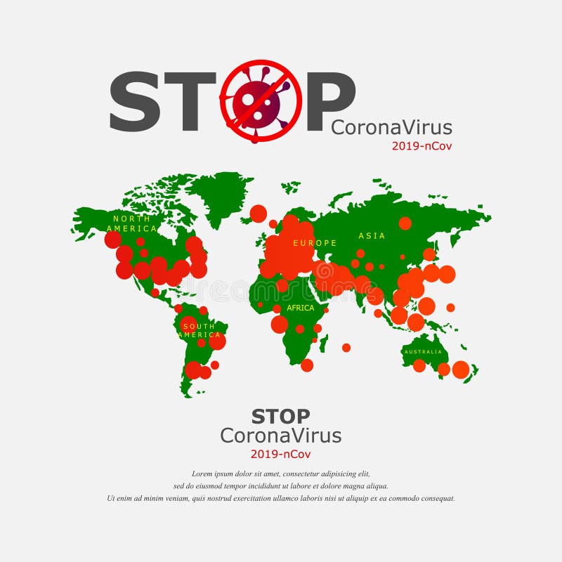 Stop Coronavirus. Sign Caution Coronavirus. Coronavirus Outbreak ...