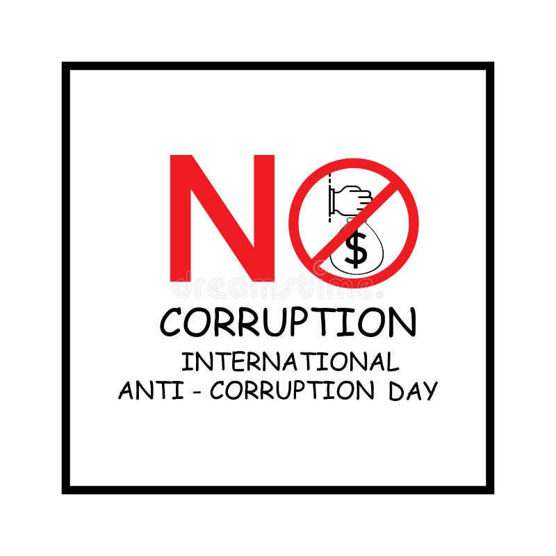 World corruption day stock vector. Illustration of deal - 167777826