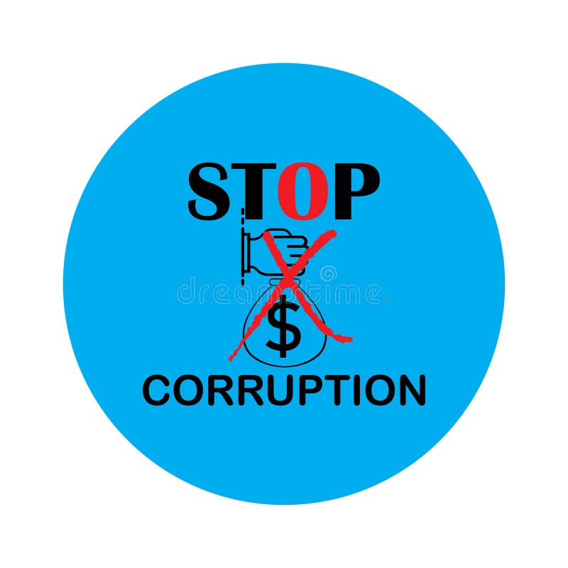 Stop Corruption and International Anti-Corruption Day Stock Vector ...