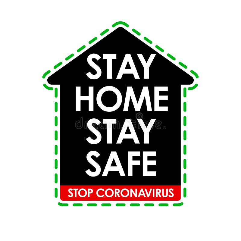 Stop Covid - 19,coronavirus Concept Isolated Vector on White Background ...