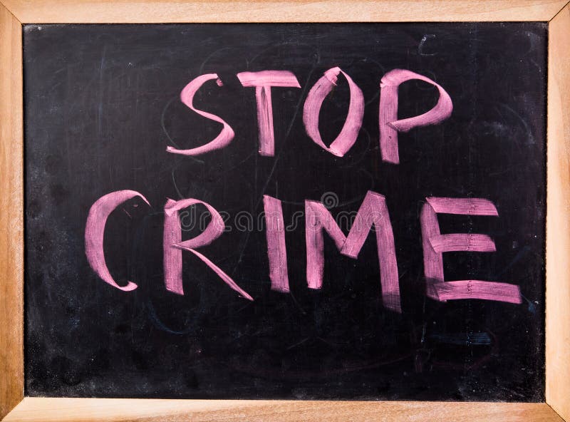 Stop crime stock image. Image of attention, icon, protest - 36480829
