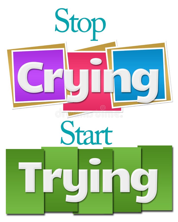 Crying Stop Stock Illustrations – 823 Crying Stop Stock Illustrations ...
