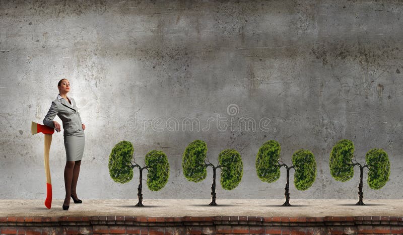 Stop cutting trees stock image. Image of tool, forest - 56767205