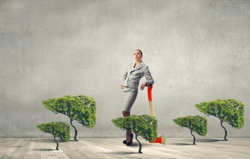 Stop cutting trees stock photo. Image of health, nature - 57860434