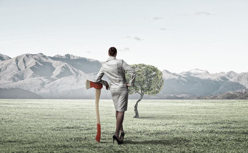 Stop cutting trees stock photo. Image of plant, ecology - 59956918