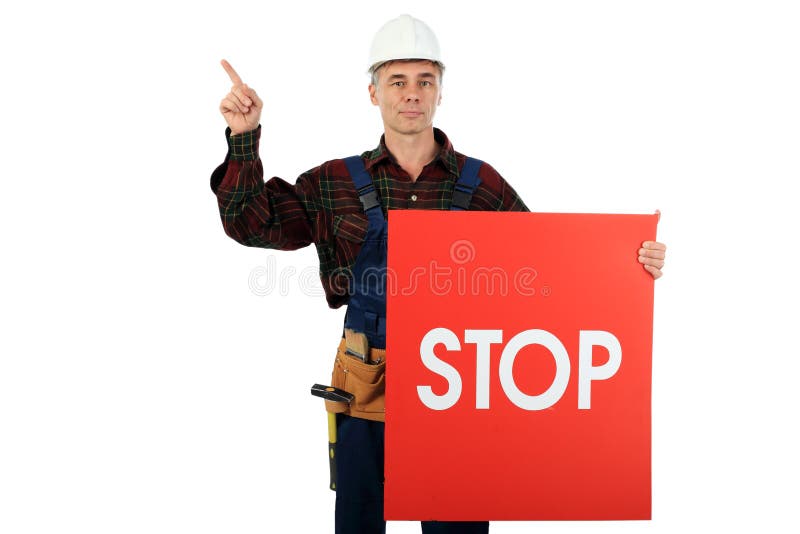 Stop Danger Picture. Image: 8634110