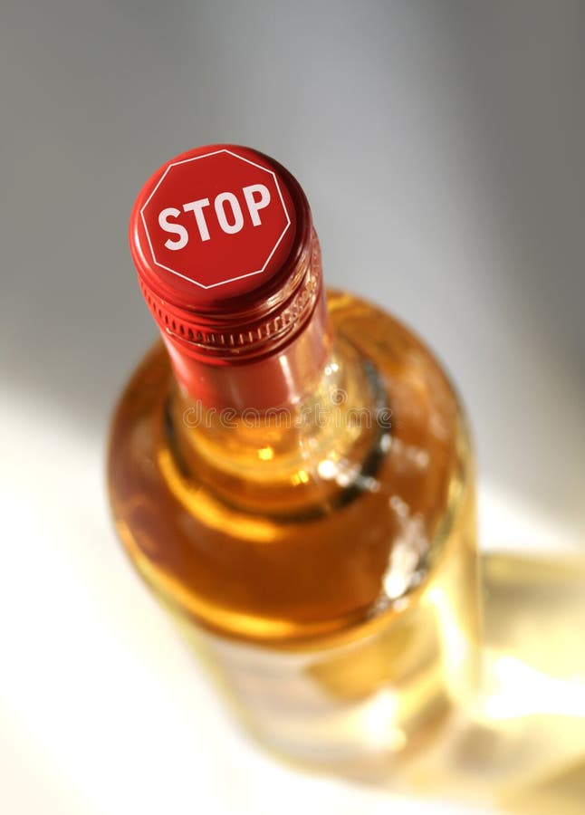 Stop drinking stock image. Image of alcoholism, liquid - 11150671