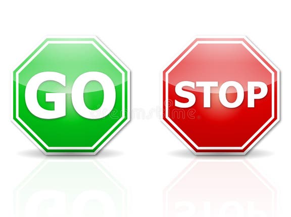Stop Wait Go Sign Stock Illustrations – 254 Stop Wait Go Sign Stock ...