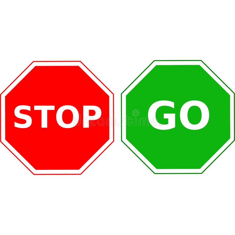 Stop Go Sign Cartoon Stock Photos - Free & Royalty-Free Stock Photos ...