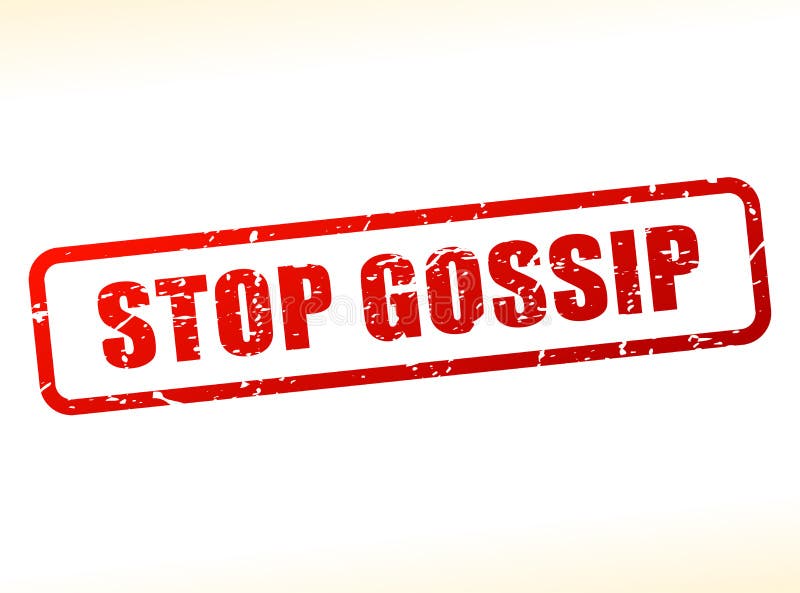 Stop Gossiping Stock Illustrations – 34 Stop Gossiping Stock ...