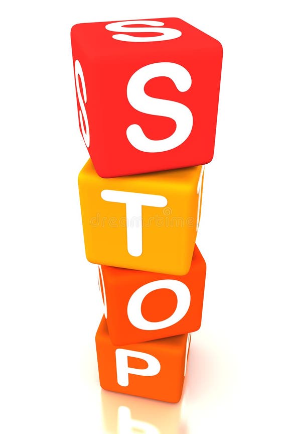 Stop or halt stock illustration. Illustration of halt - 23293797